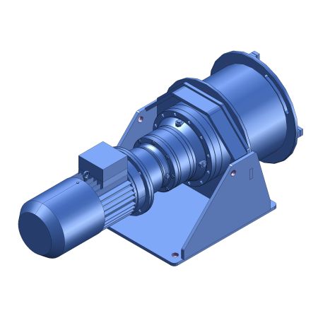 EPS-8000-V Elektrische Spudpaallier - Dromec Winches