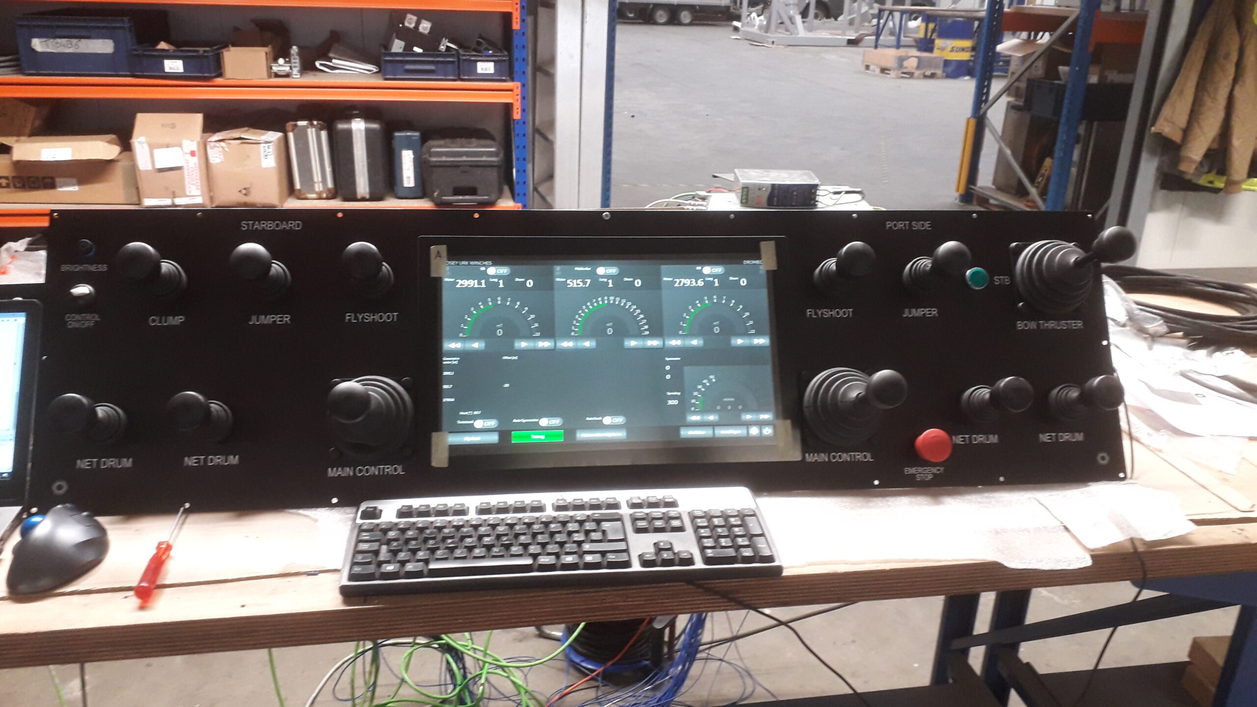 Elektrisch Flyshoot & Twinrig lier systeem - Dromec Winches