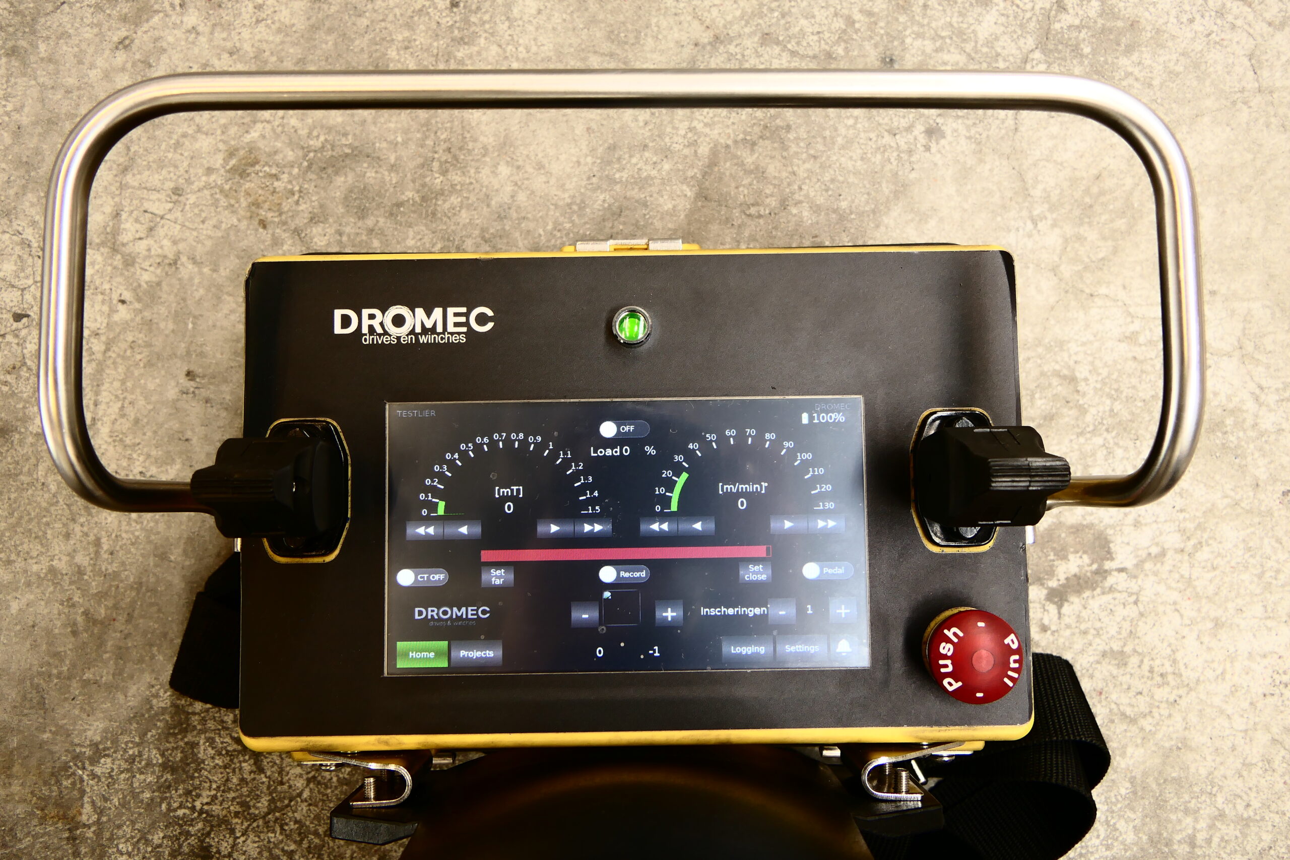 Dromec winch controls - Dromec Winches