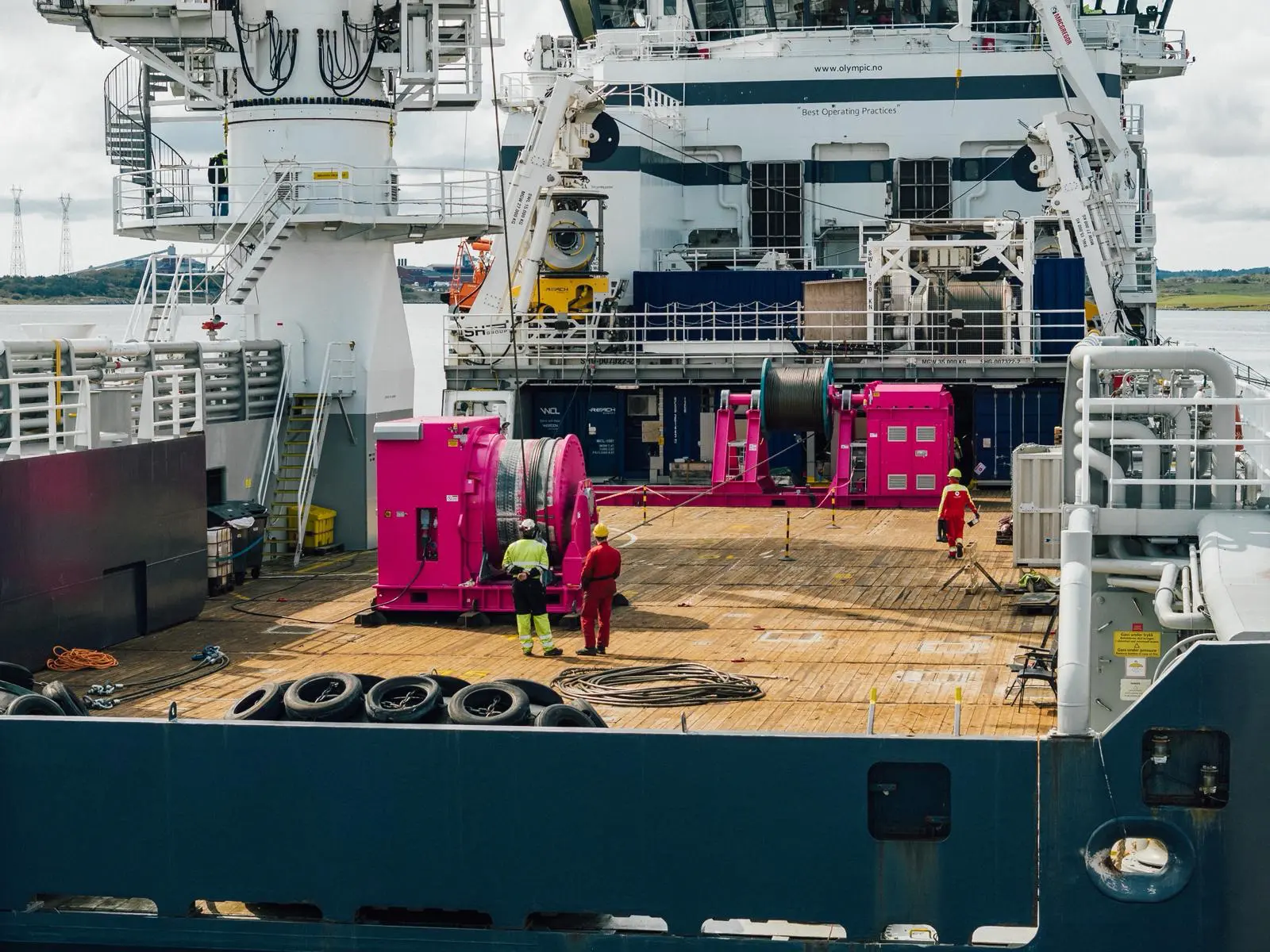 Single wheel Tensioner en 300T Spooler - Dromec Winches Rhenen